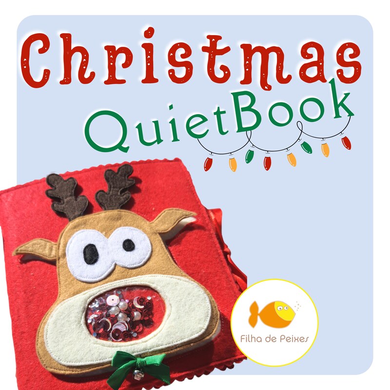 Christmas Quiet Book - Etsy