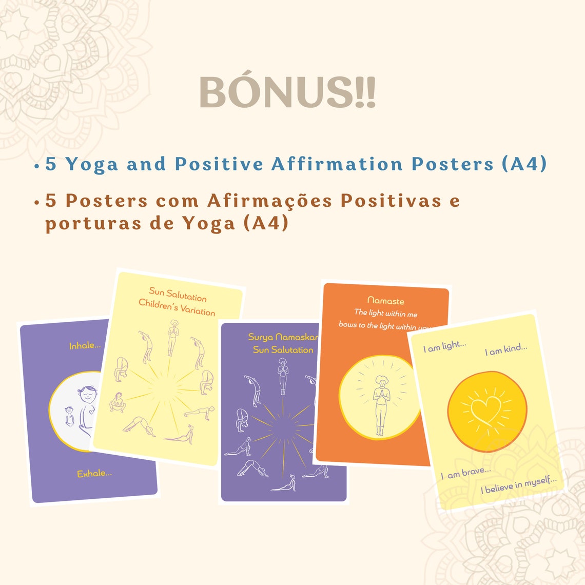 Printable Yoga Cubes Game for Kids Adults Yoga Poses and Breathing ...