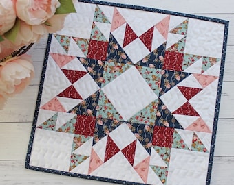 PDF Quilt Pattern Burst Mini Throw and Large Lap Sizes - Etsy