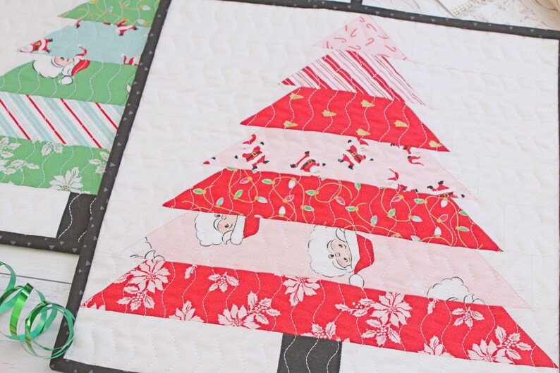 Christmas Tree Block/mini Quilt PDF Pattern - Etsy