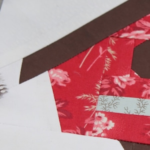 Bird House FPP Quilt Block PDF Pattern - 4 Block Sizes - Etsy