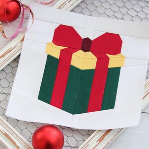 Gift Box FPP Quilt Block PDF Pattern - 3 Block Sizes - Etsy