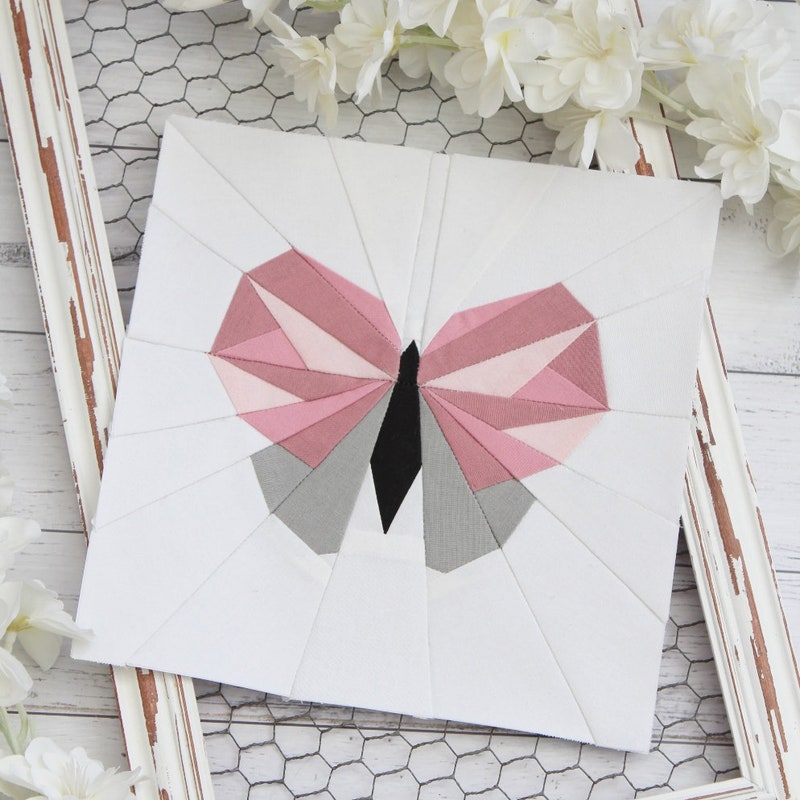 Fpp Butterfly Quilt Block - Etsy