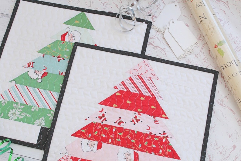 Christmas Tree Block/mini Quilt PDF Pattern - Etsy Australia