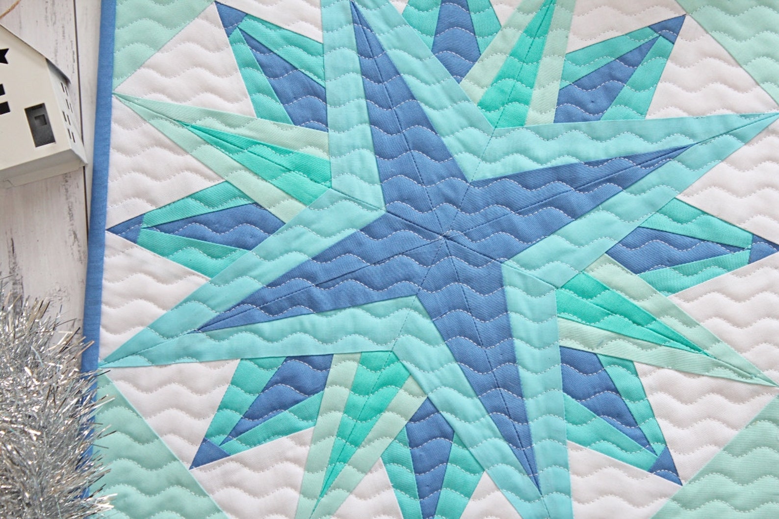 Flurry Mini Quilt - PDF Pattern - Etsy