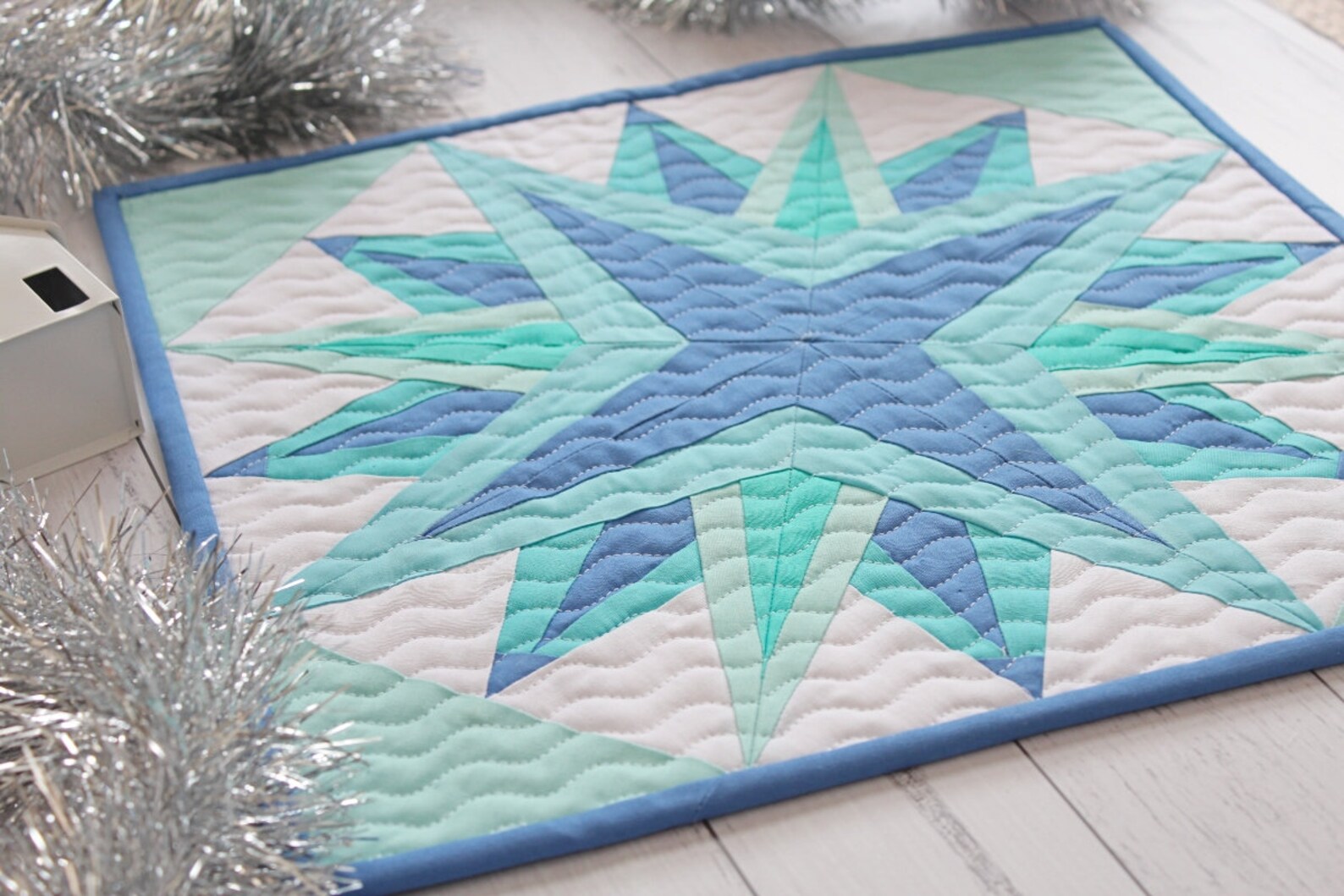 Flurry Mini Quilt - PDF Pattern - Etsy