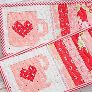 Coffee/ Tea Date Mug Rugs PDF Pattern - Etsy Australia