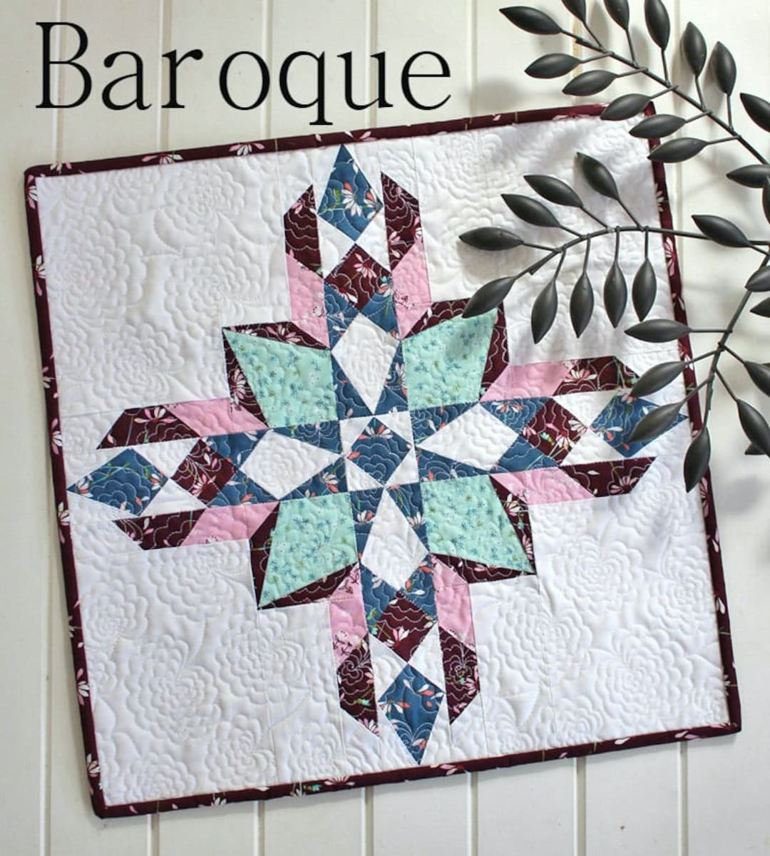 Baroque- PDF Pattern - Etsy