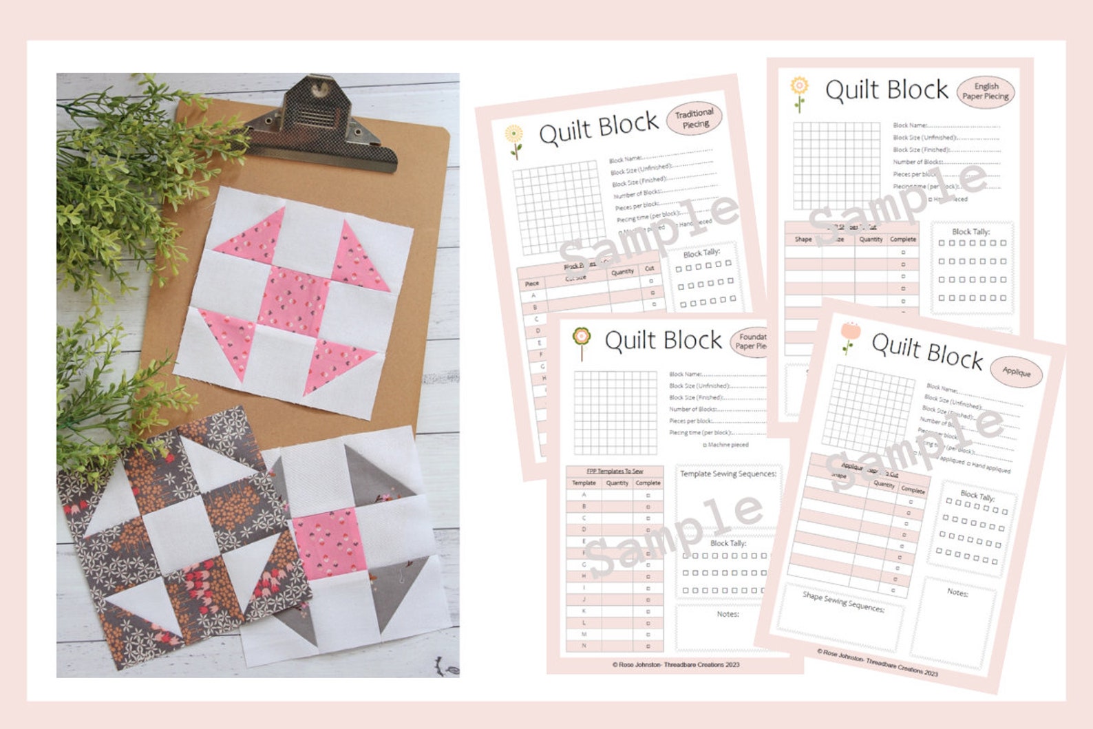 The Ultimate Quilt Journal - PDF File (instant Download) - Etsy Australia
