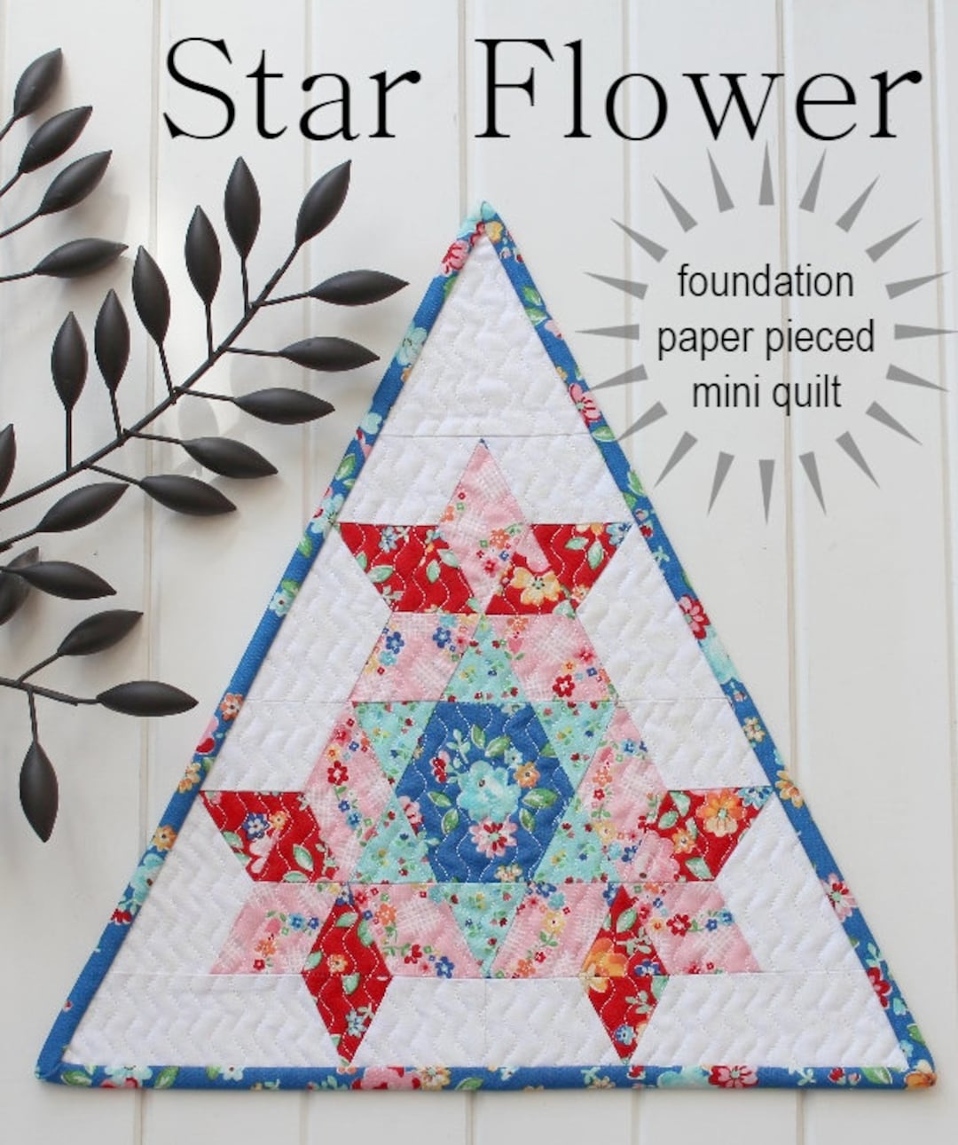 Star Flower- PDF Pattern - Etsy