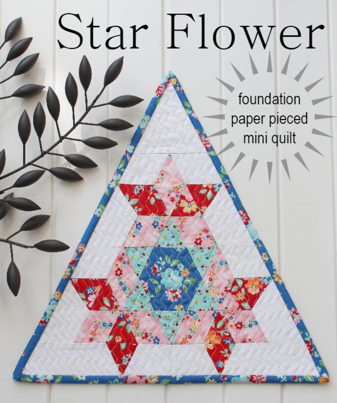 Star Flower- PDF Pattern - Etsy