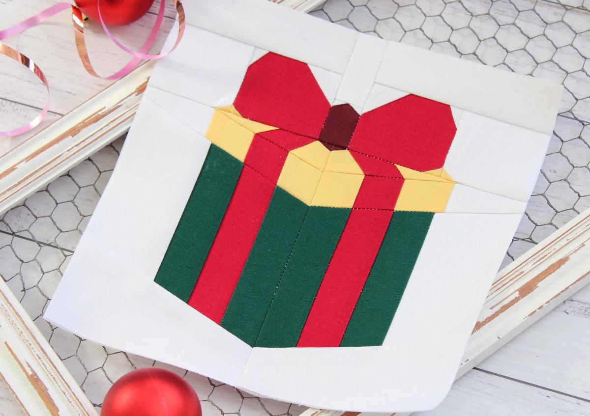 Gift Box FPP Quilt Block PDF Pattern - 3 Block Sizes - Etsy