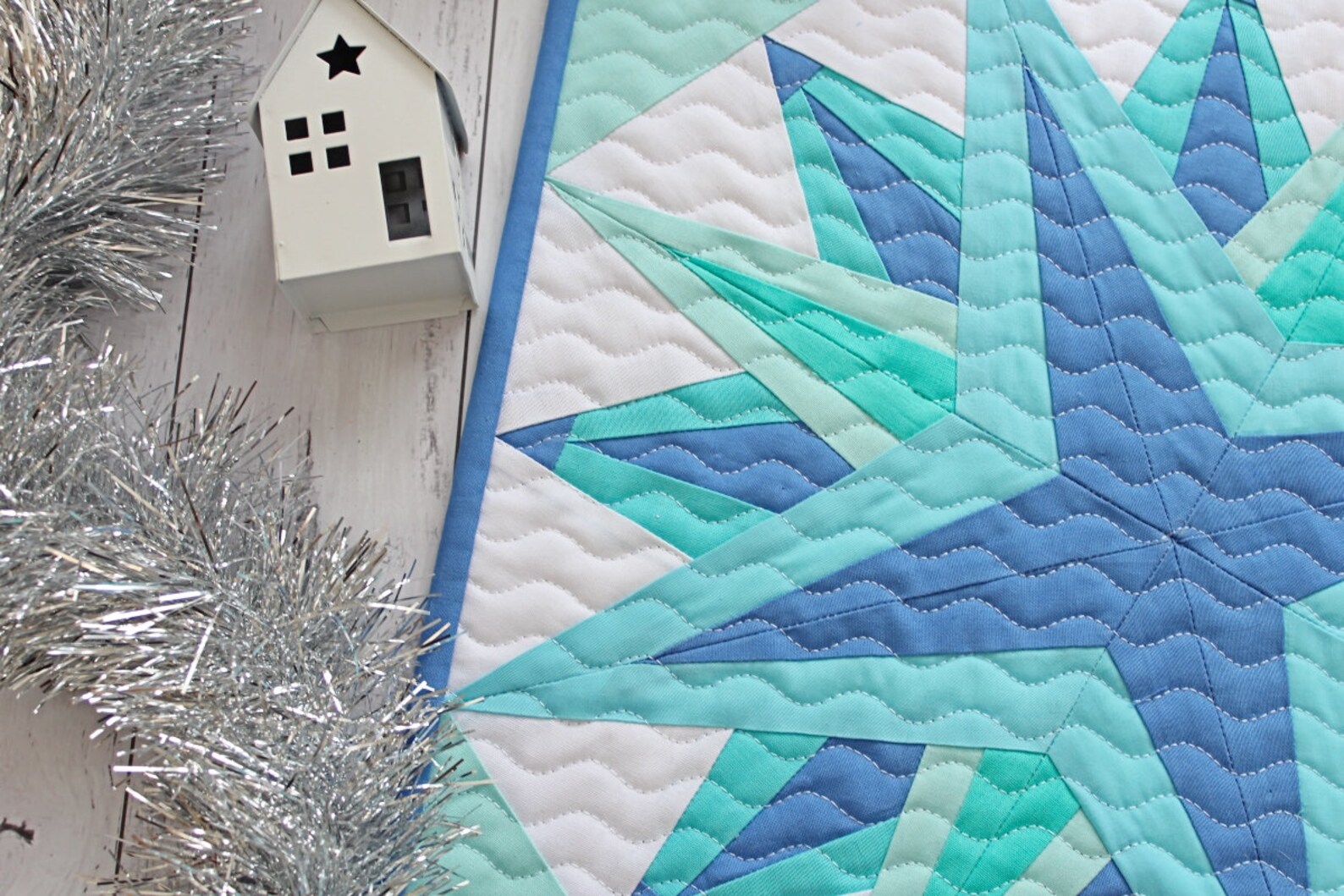 Flurry Mini Quilt - PDF Pattern - Etsy