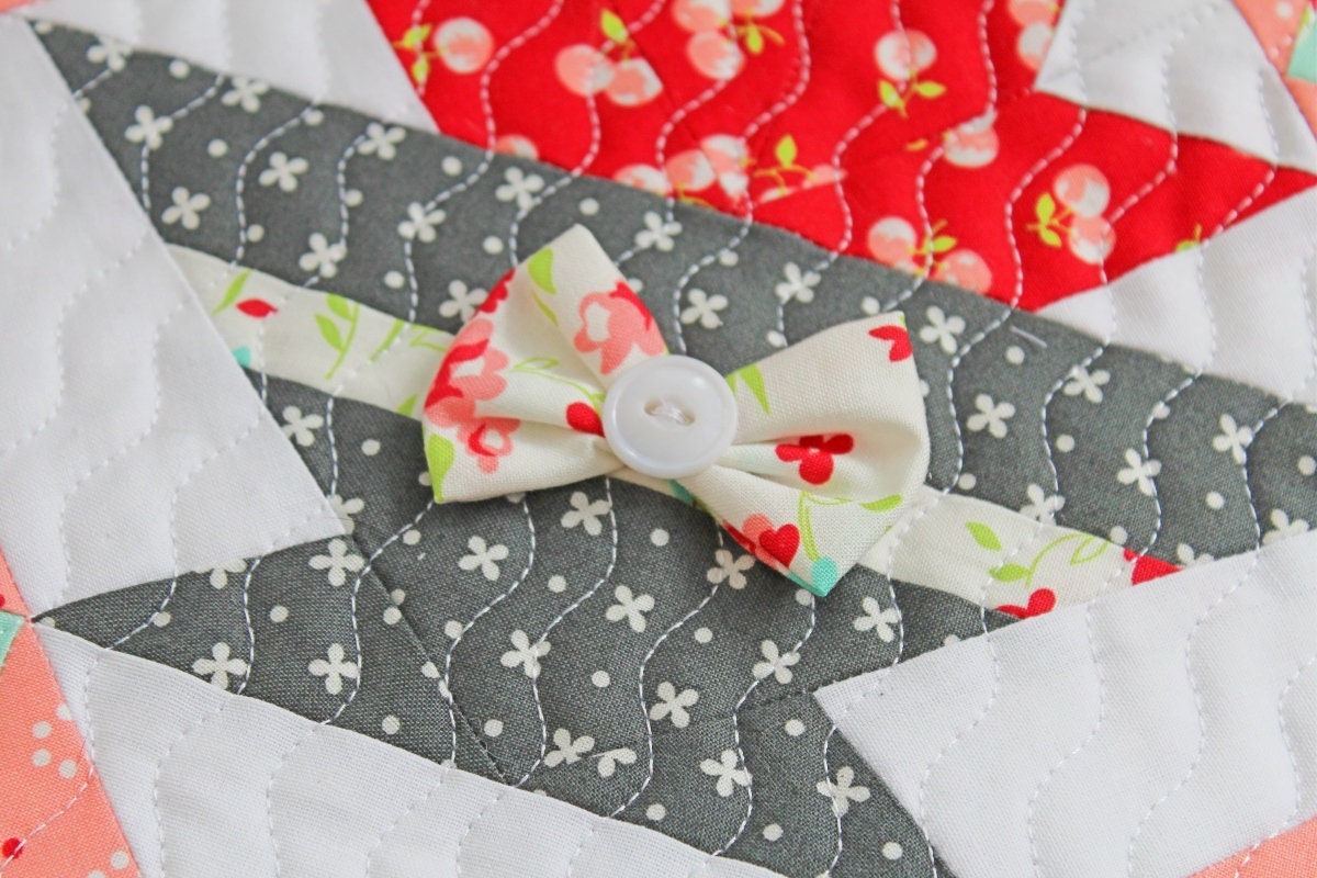 Flower Basket Mini Quilt PDF Pattern - Etsy