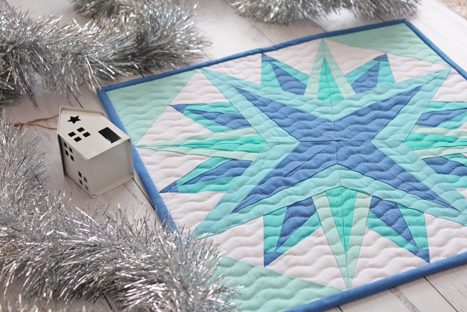 Flurry Mini Quilt - PDF Pattern - Etsy