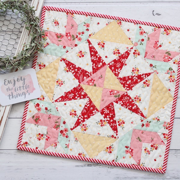 Mini Quilt Pattern - Etsy