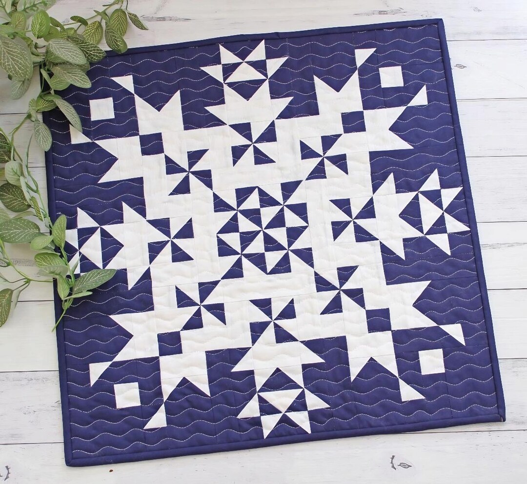 Neve - FPP Mini Quilt PDF Pattern - Etsy
