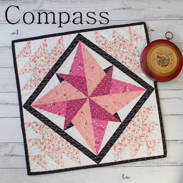 Mariners Compass Quilt Pattern - Etsy