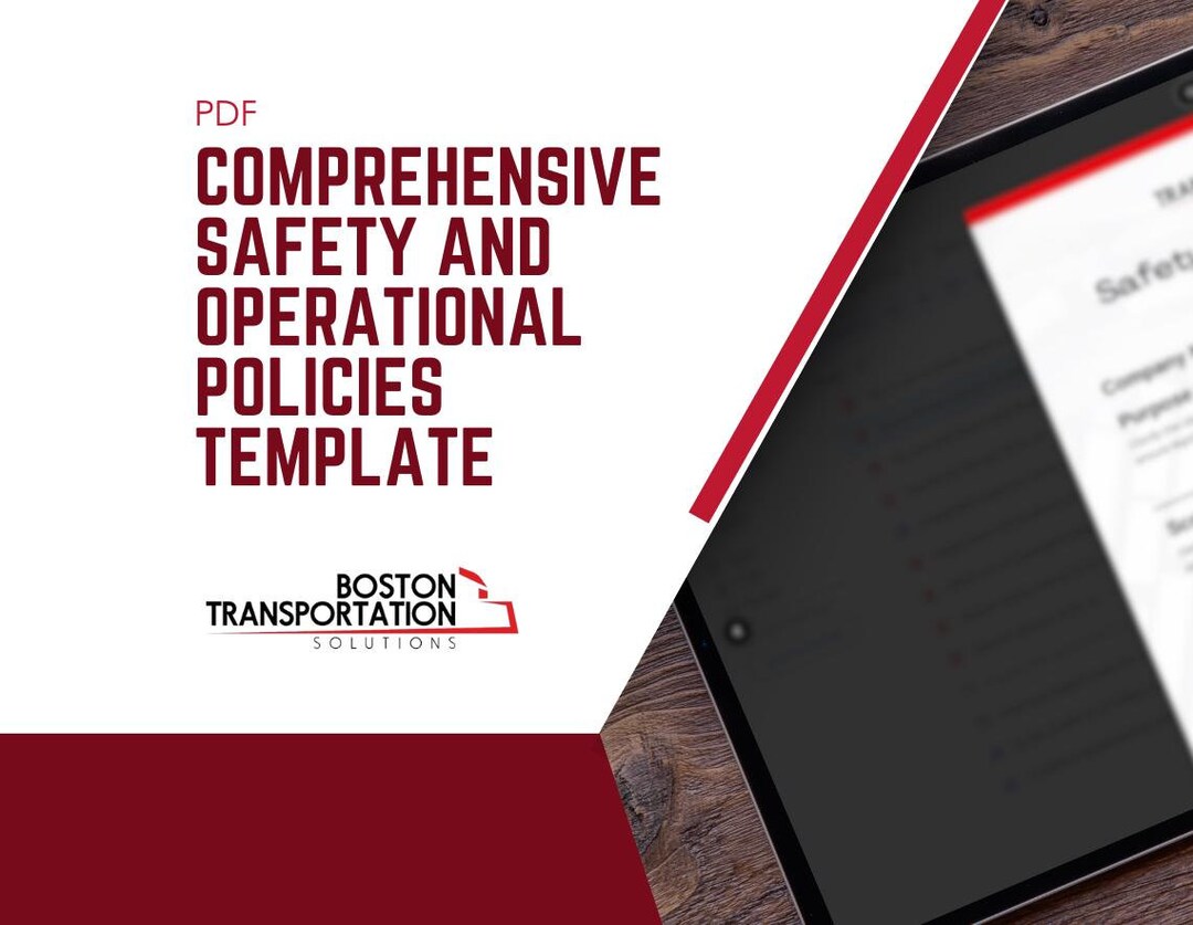 Comprehensive Safety and Operational Policies Template for Businesses ...
