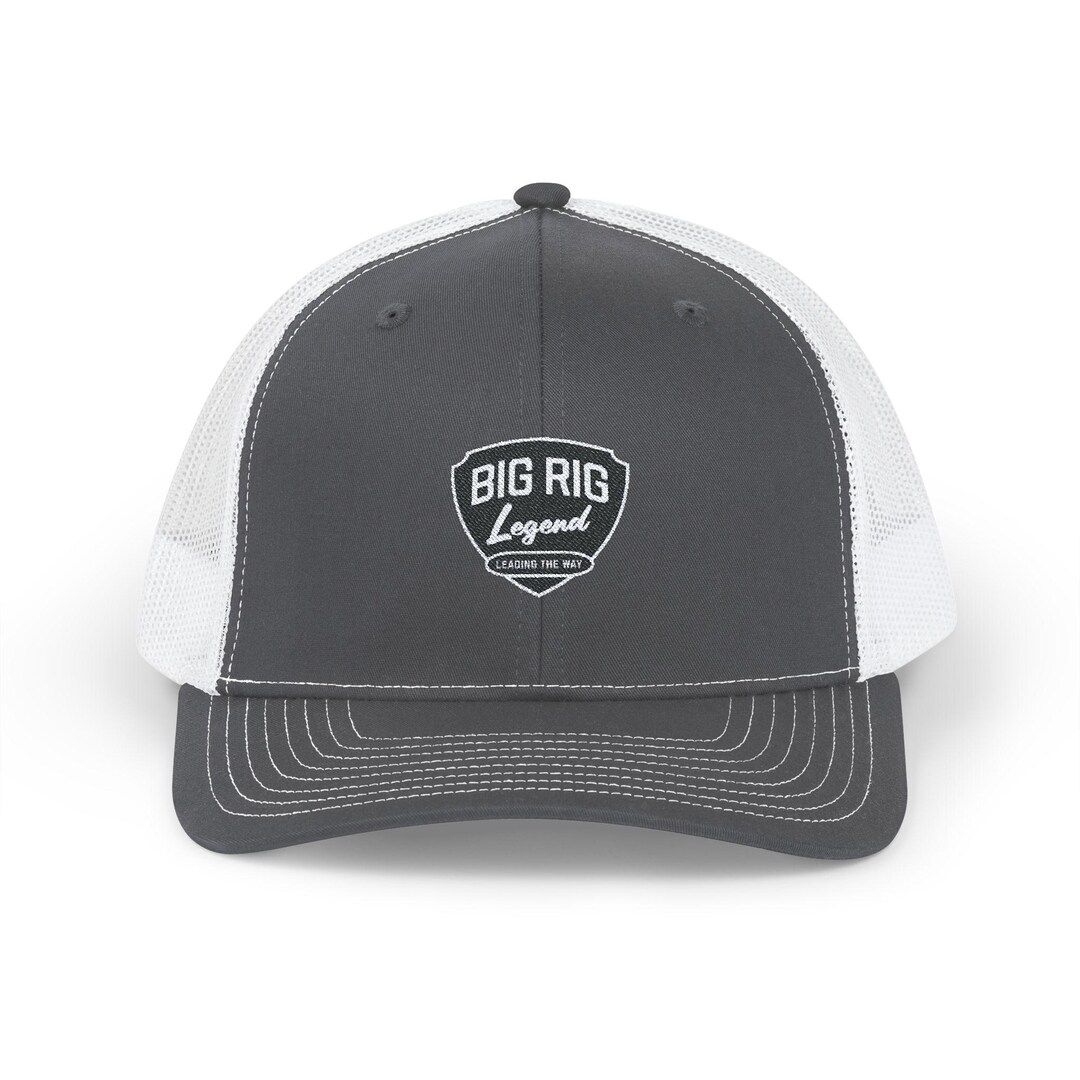 Big Rig Legend Snapback Trucker Cap, Cool Truck Driver Hat, Perfect ...