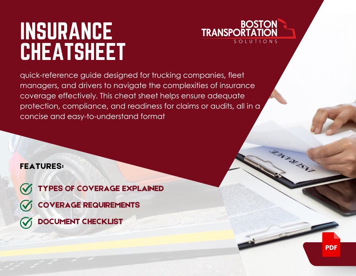 Insurance Cheatsheet – Quick Reference Guide for Understanding Coverage ...