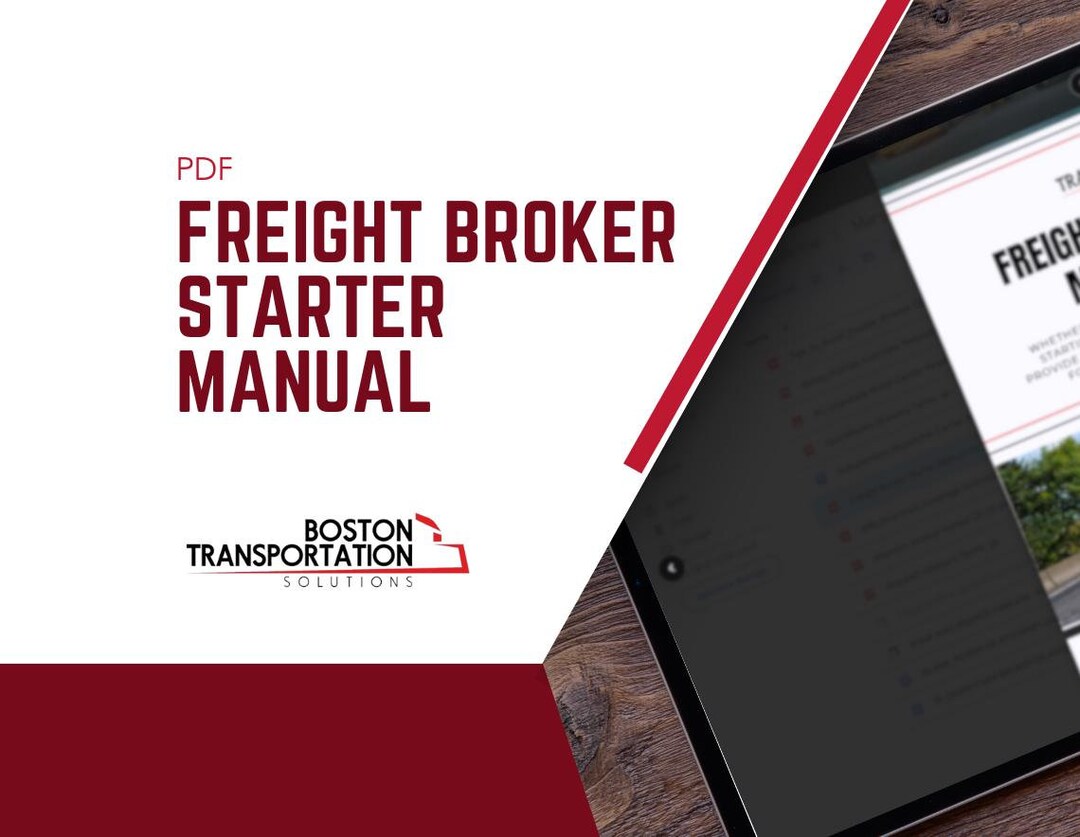 Freight Broker Starter Manual – Complete Guide for Beginners in ...
