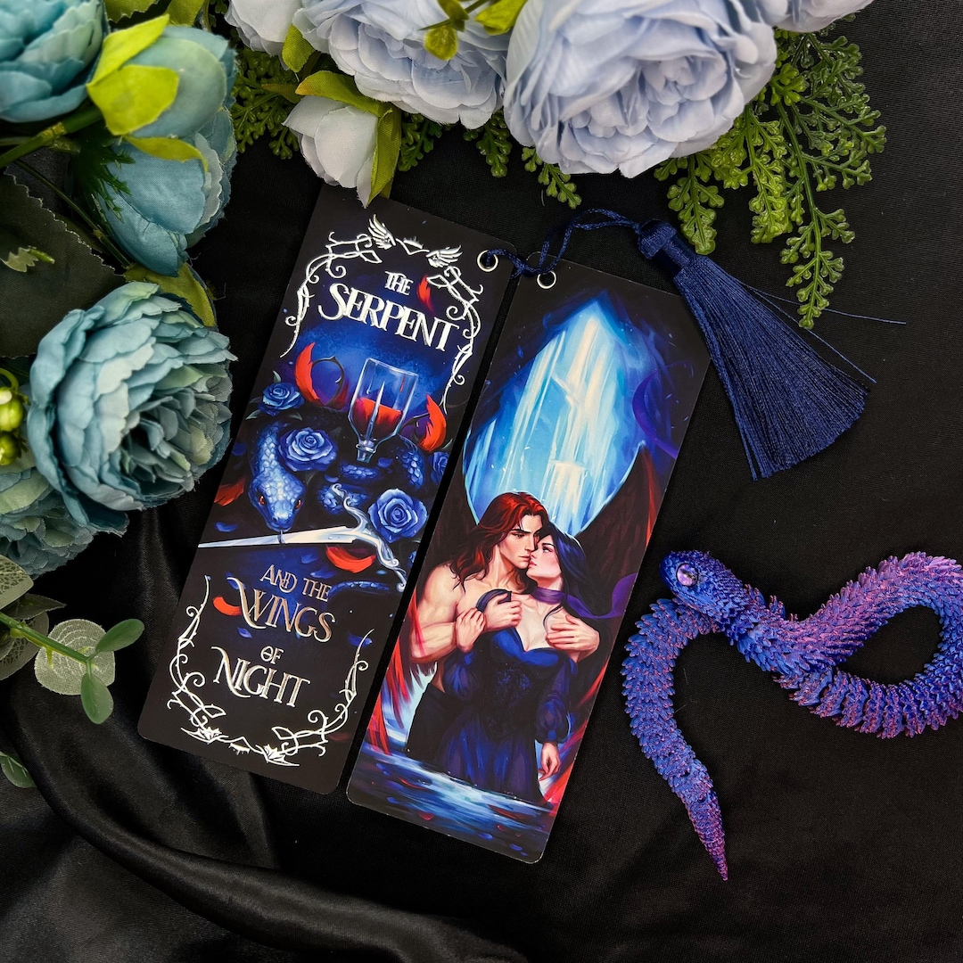 Oraya and Raihn (the Serpent and the Wings of Night) Bookmark - Etsy