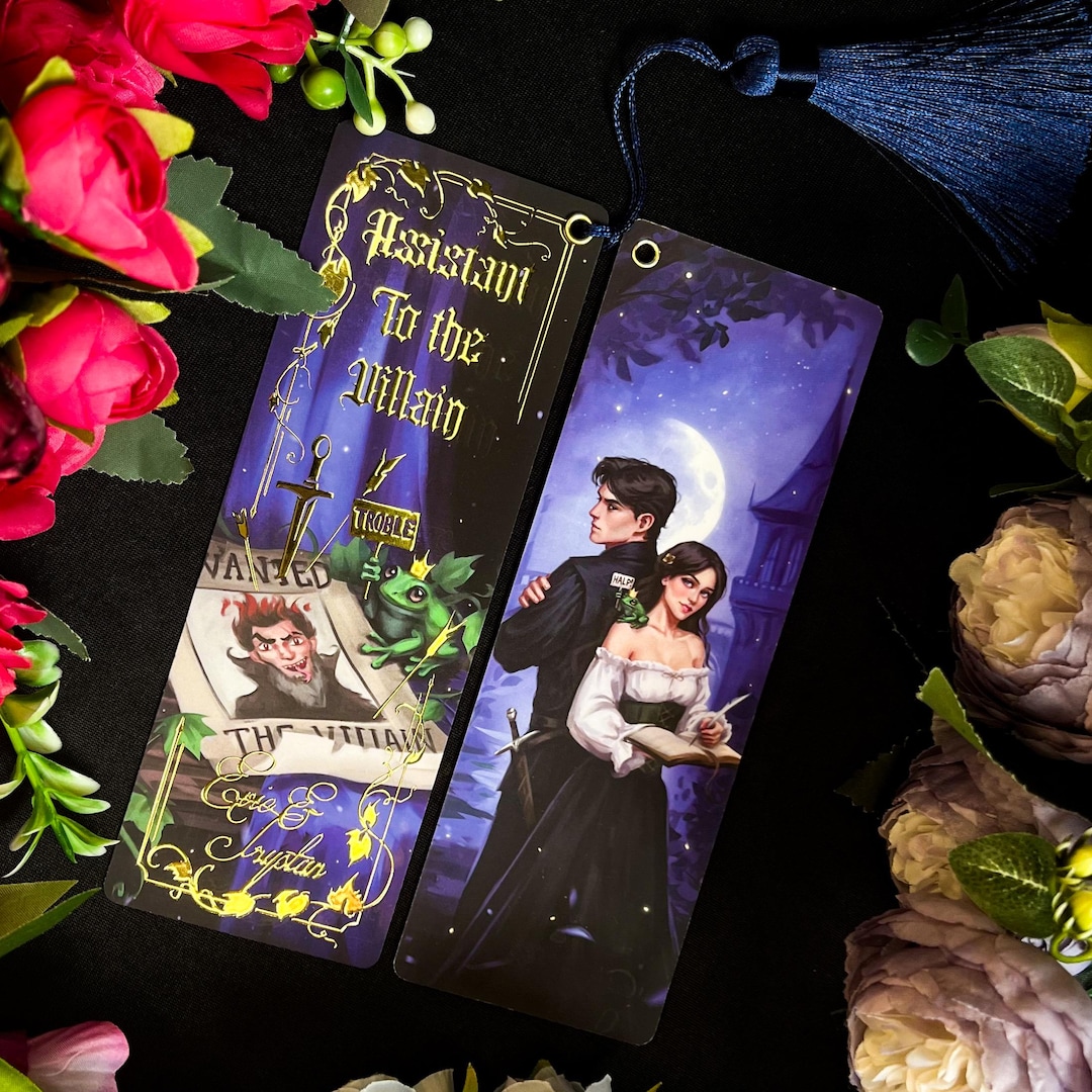 Assistant to the Villain (trystan and Evie) Bookmark - Etsy