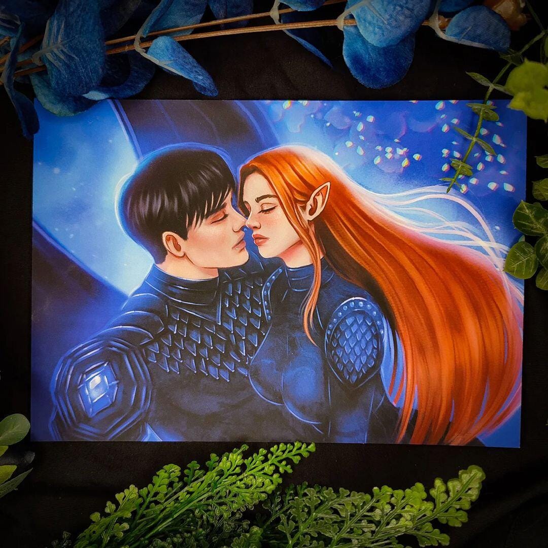 Acotar azriel and Gwyn Art Print Performance Art - Etsy