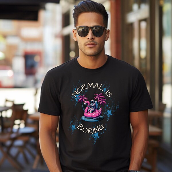 Normal is Boring - Etsy