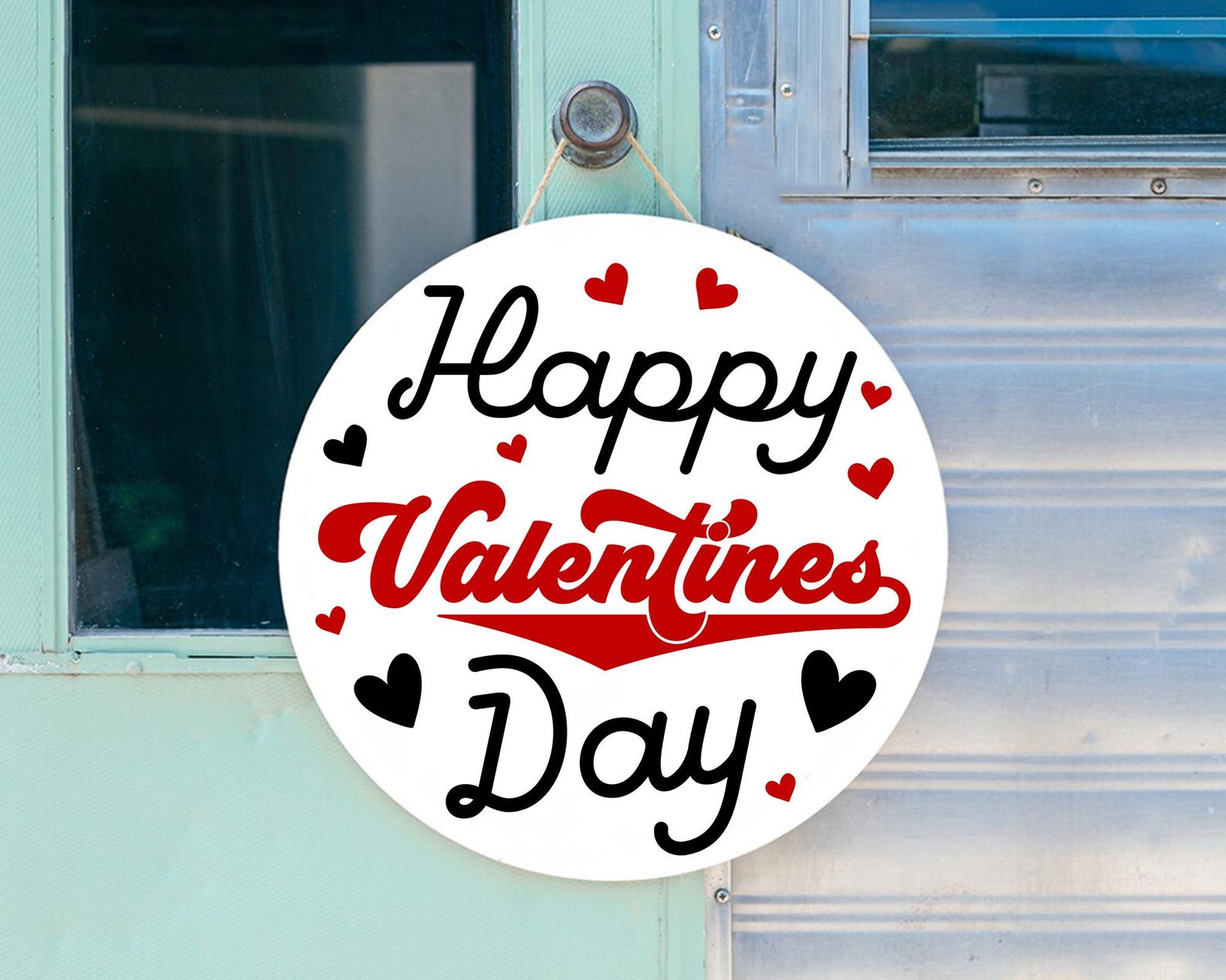 Valentine Round Sign SVG Bundle, Cricut, Silhouette (digital Download ...