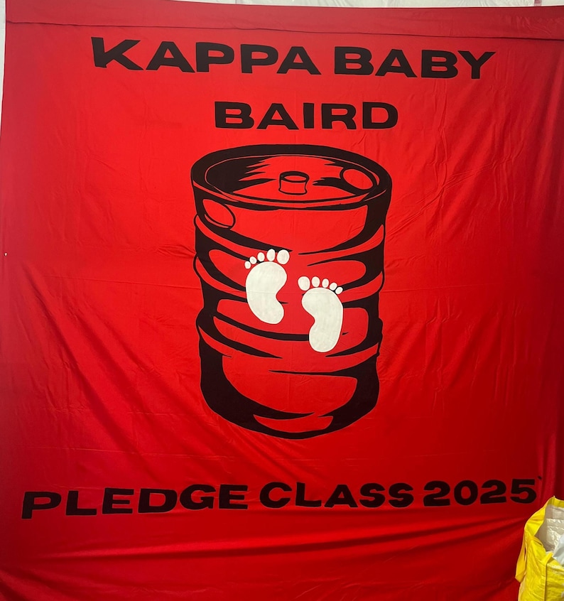 Made to Order Painted Banners for ANY EVENT (birthdays, Sorority Events ...