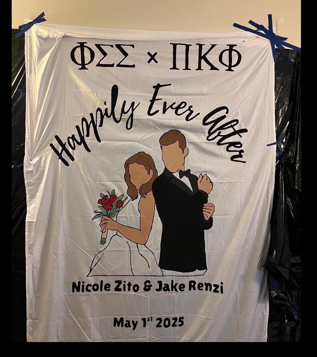 Made to Order Painted Banners for ANY EVENT (birthdays, Sorority Events ...