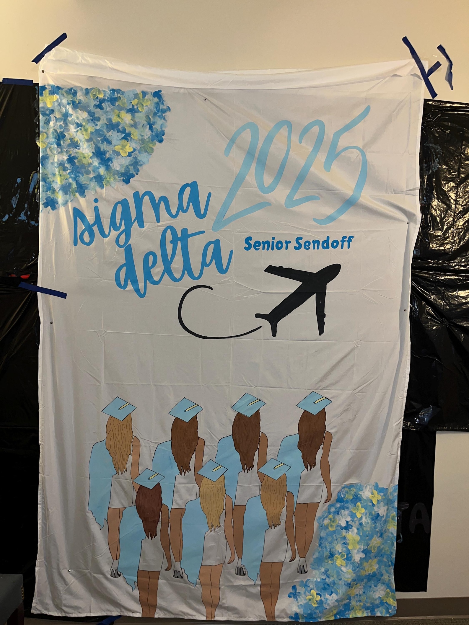 Made to Order Painted Banners for ANY EVENT (birthdays, Sorority Events ...