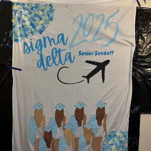 Made to Order Painted Banners for ANY EVENT (birthdays, Sorority Events ...