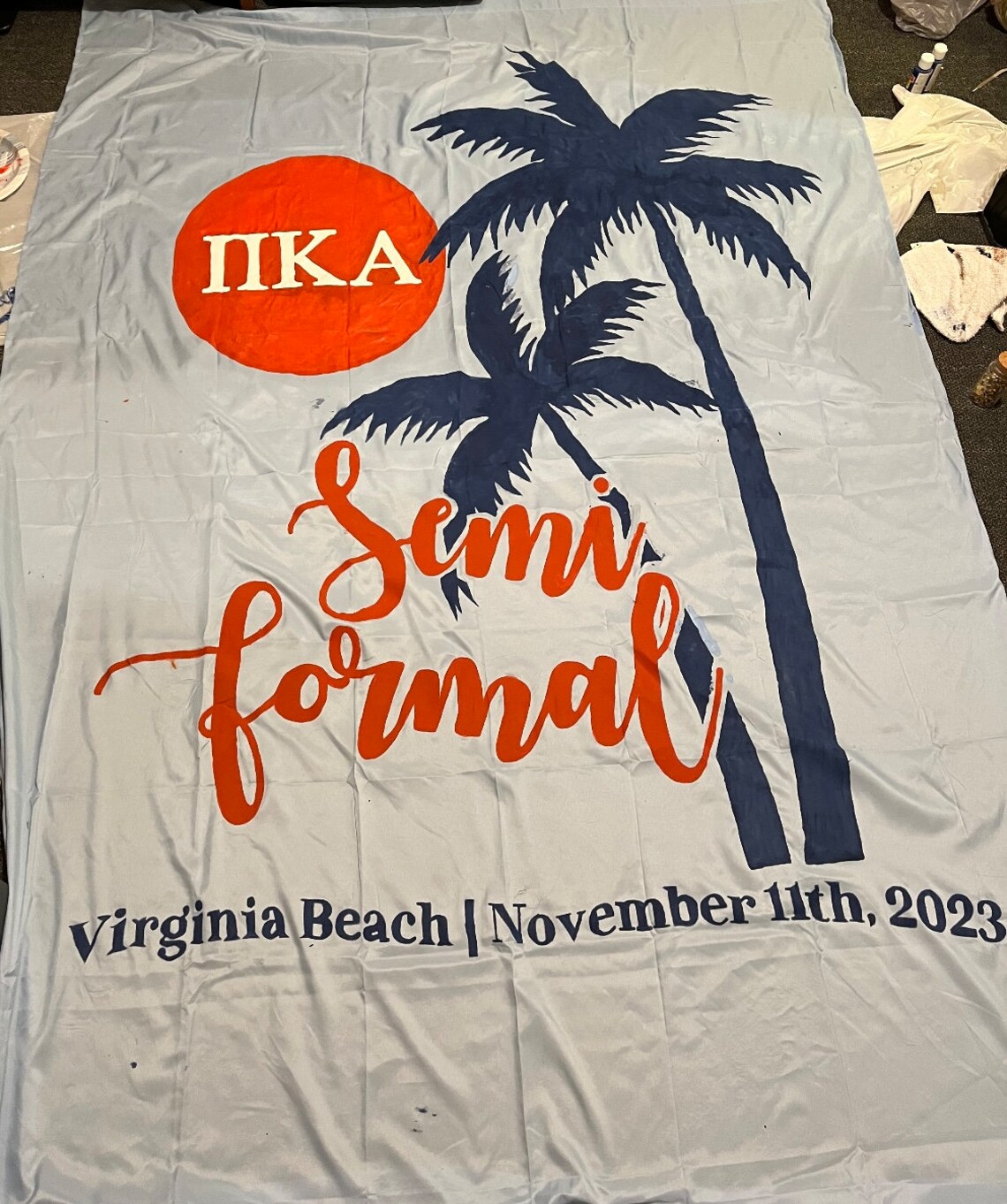 Made to Order Painted Banners for ANY EVENT (birthdays, Sorority Events ...