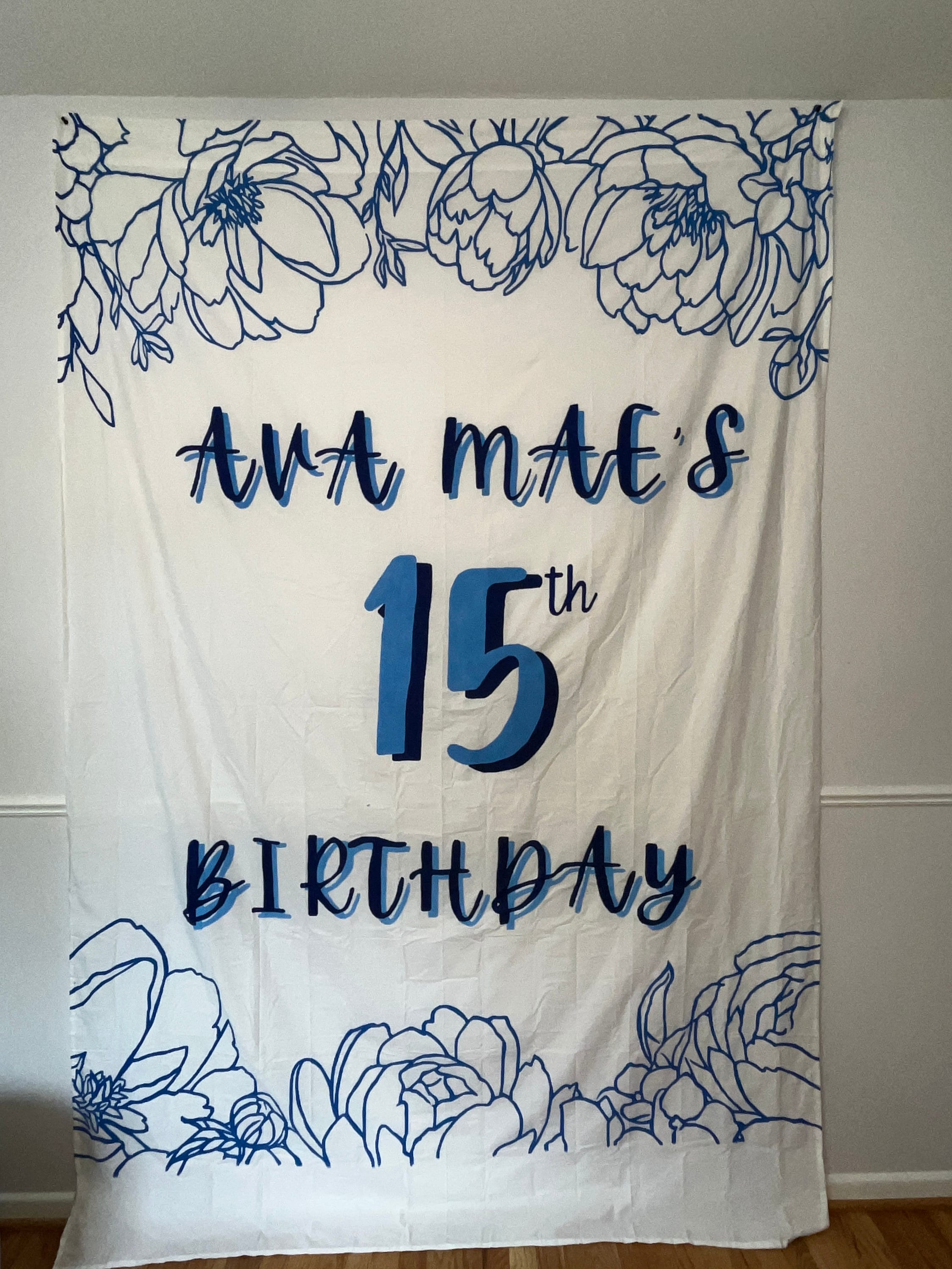 Made to Order Painted Banners for ANY EVENT (birthdays, Sorority Events ...