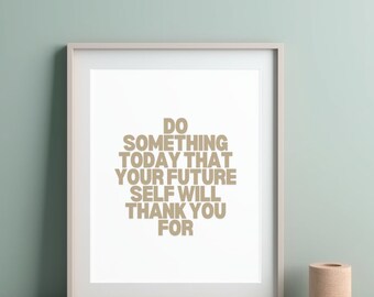 Do Something Today Digital Print - Etsy