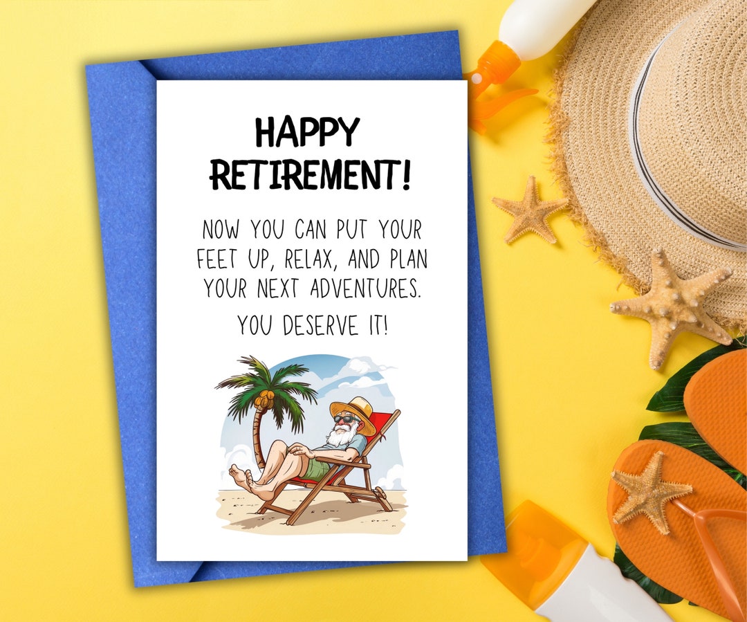 Funny Farewell Card for Coworker, Snarky Work Retirement Card, Office ...