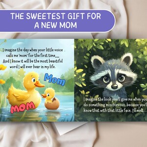 Newborn Book Gift, Personalized Expecting Mom Book, Baby Shower Gift ...