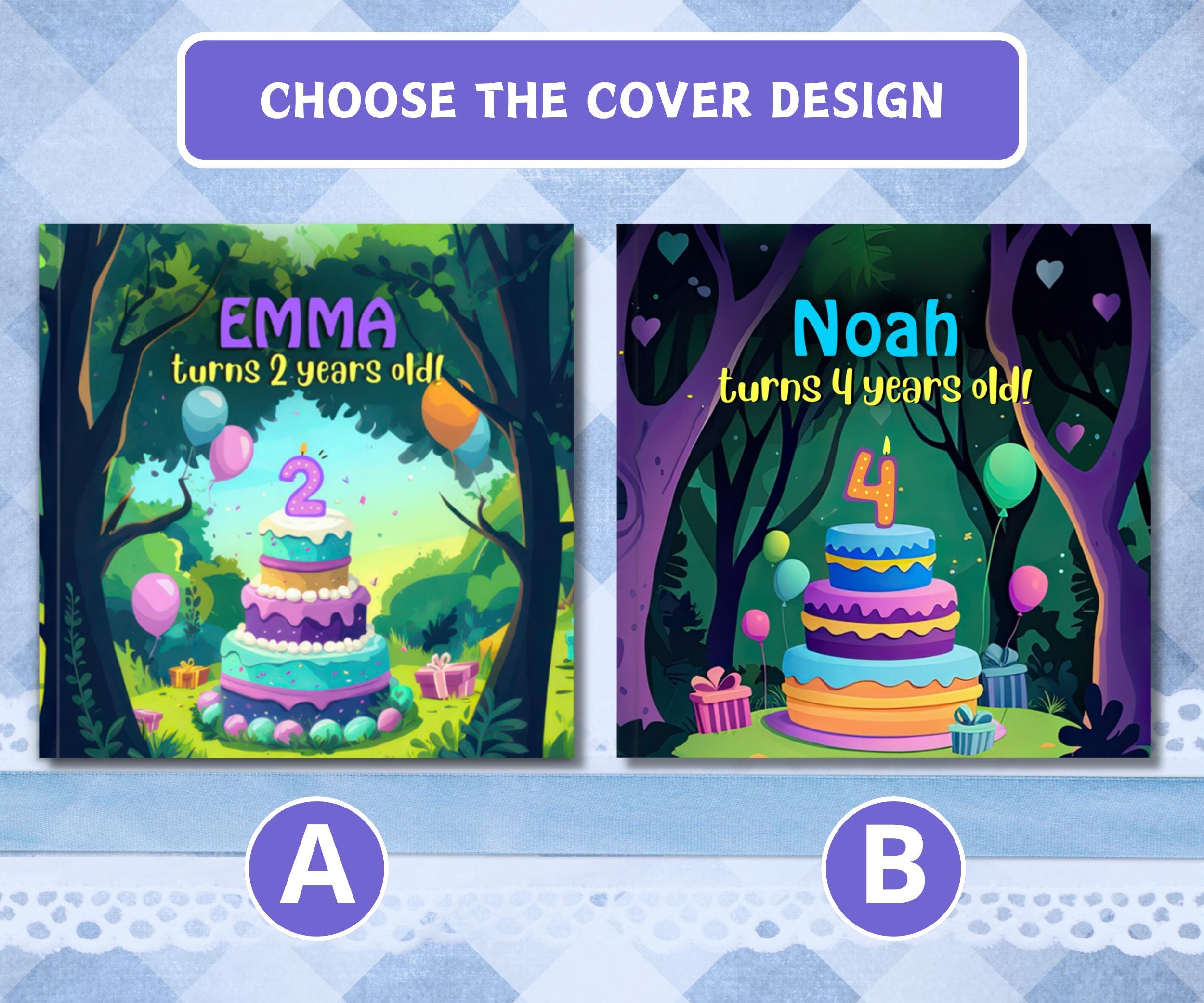 Custom Birthday Book for Kids, Personalized Name Storybook, 2nd 3rd ...