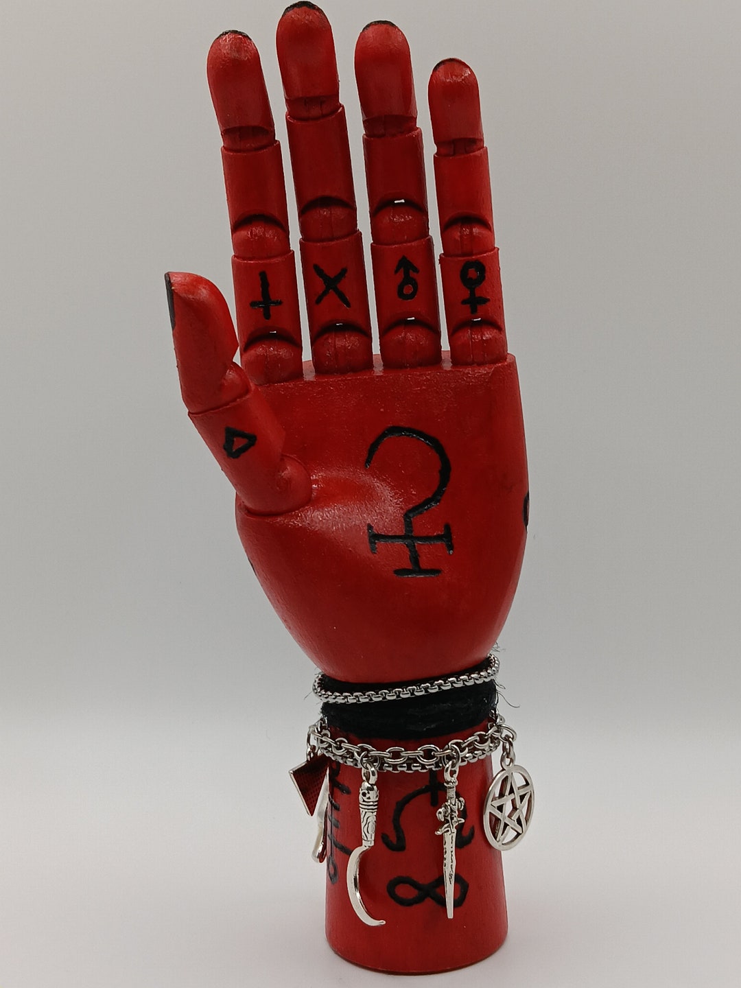 Red Left Hand - Etsy