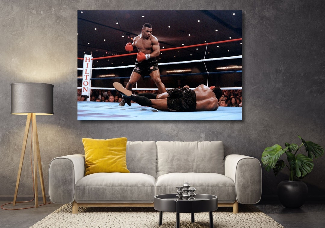 Mike Tyson Canvas Wall Art: Boxing Gym Decor - Etsy