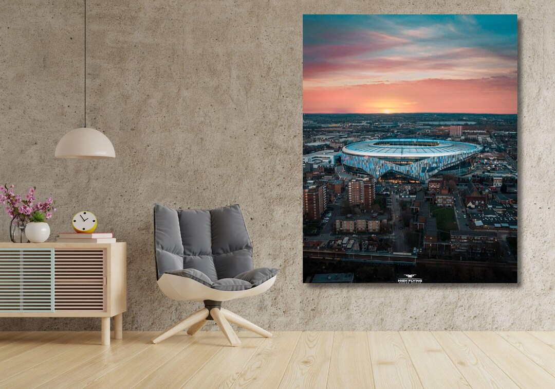 Tottenham Hotspur Stadium Canvas Print: Europa League Champions Wall ...