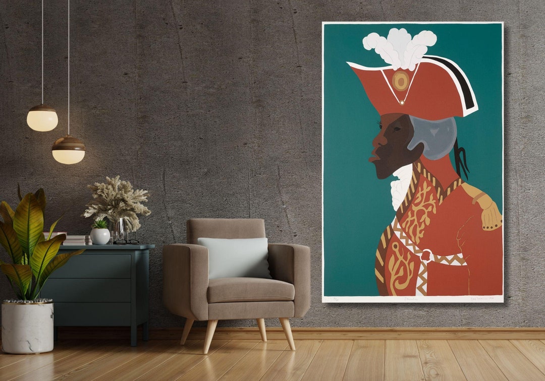 Heroism in Paint by Jacob Lawrence Quality Print Ready to Hang Canvas ...