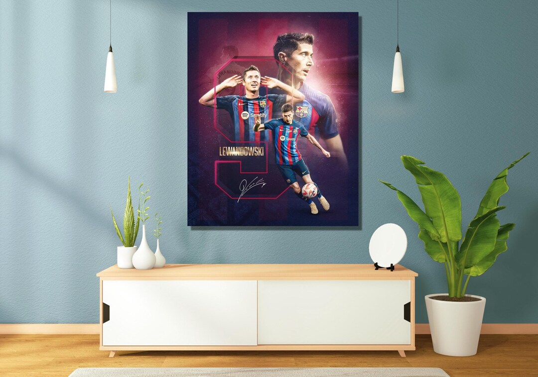 Robert Lewandowski Wall Art, Lewandowski Poster, Lewandowski Poster ...