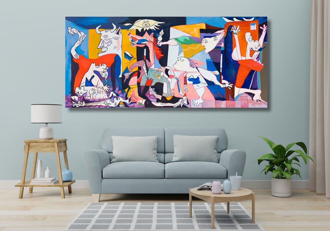 Pablo Picasso Guernica Painting Print, Guernica Poster, Guernica Wall ...