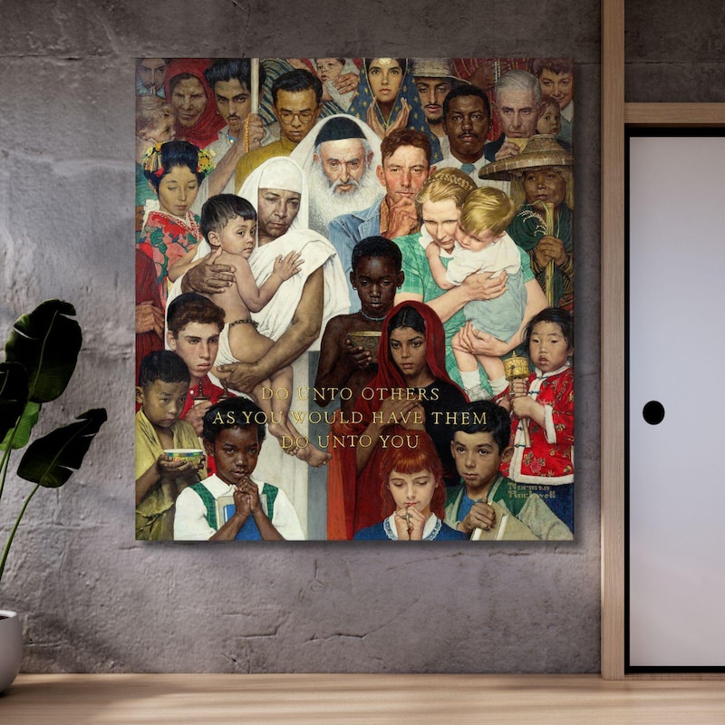 Norman Rockwell Fine Art - Etsy