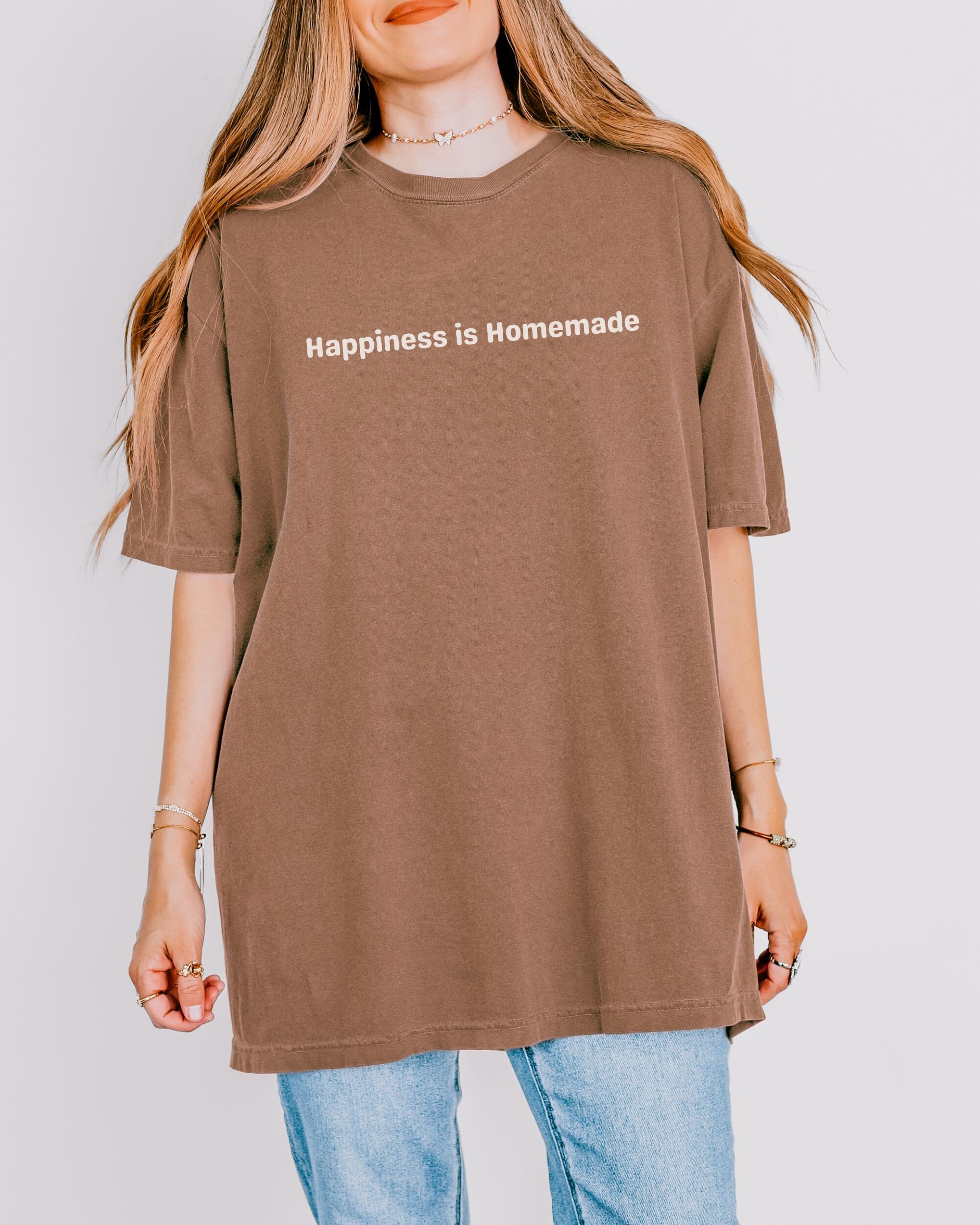 Happiness is Homemade Shirt, Comfort Colors, Trending Right Now, Women ...