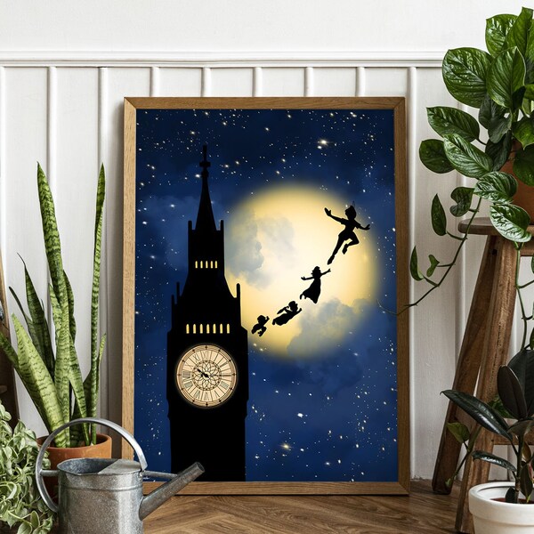 Peter Pan Poster - Etsy